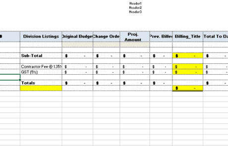 Excel Templates For Construction Estimating